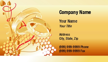 Wedding Business Cards