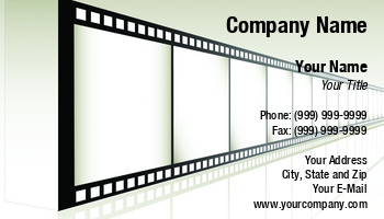 Freelance TV Producer Business Cards