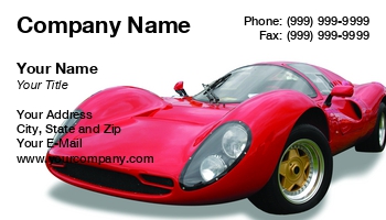 Auto Import-Export Business Cards