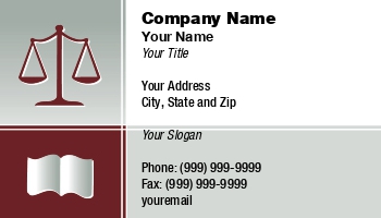 Paralegal Business Cards