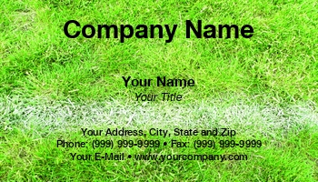 Turf Business Cards