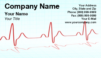Cardiologist Business Cards