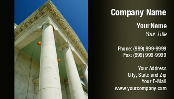 Court Reporter Business Cards