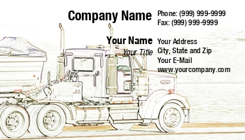 Repossession Company Business Cards