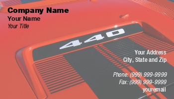 Hot Rod Business Cards
