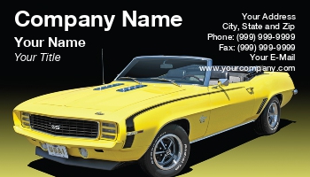 Windshield Business Cards