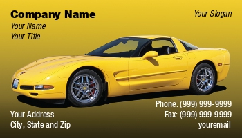 Auto Import-Export Business Cards