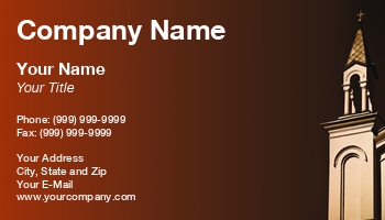 Seventh Day Adventist Business Cards