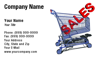 Shopping Business Cards
