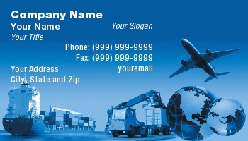 Customs Broker Business Cards