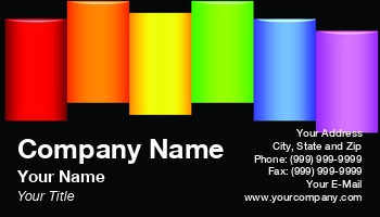 Color Consultant Business Cards