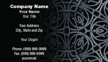 Metalworker Business Cards