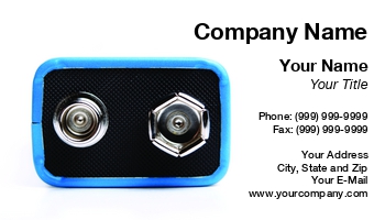 Battery Business Cards