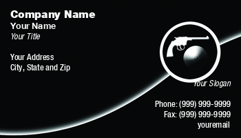 Gunsmith Business Cards